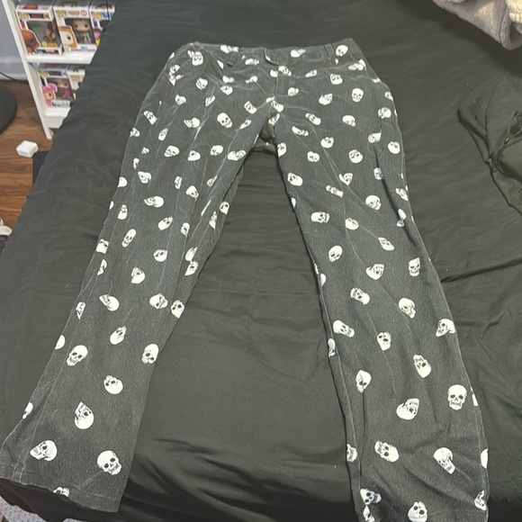 Hot Topic | Pants & Jumpsuits | Skeleton Black Pants | Poshmark
